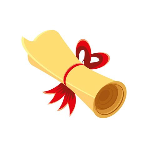 Roll Certificate School 3796341 Vector Art At Vecteezy