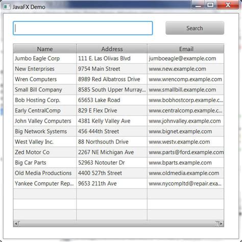 developing an enterprise application with javafx 2 0 and java ee 7