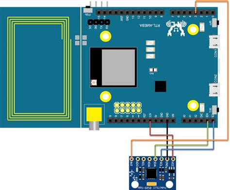 Mpu6050 Using Mpu6050 6 Axis Motiontracking Device Realtek Iotwi Fi Mcu Solutions