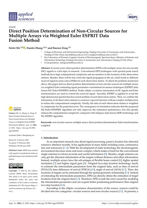 pdf direct position determination of non circular sources for multiple arrays via weighted