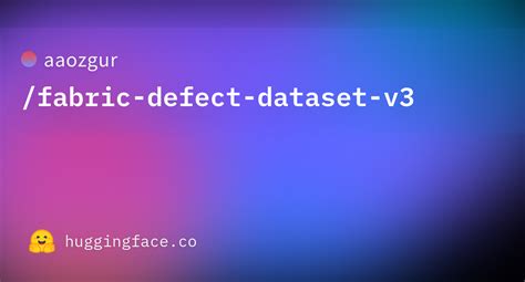 Aaozgurfabric Defect Dataset V3 At Main