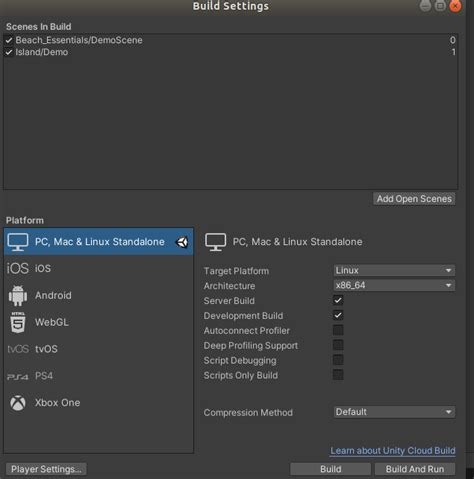 C How Can I Load My Scenes Without The Error [scene Has Not Been Added To The Build Settings