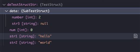 Json Deserialize Struct Error When Step Over Deserialize Statement