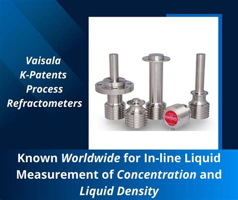 Vaisala K Patents Process Refractometers Carotek Posted On The Topic Linkedin