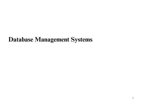 Data Base Management System Comprehensive Module 2 Ppt Pdf Databases Computer Software And
