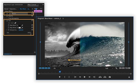 Adobe Learn Learn Premiere Pro Apply Effects To Multiple Clips Using An Adjustment Layer
