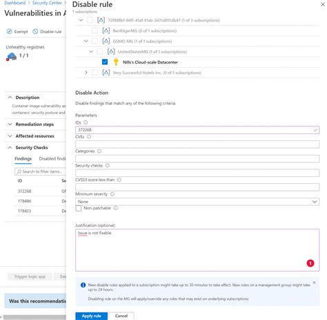 Image Security Scanning In Azure Container Registry Nillsf Blog