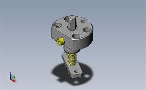 201 孔基准 定位机构 Solidworks 2010 模型图纸免费下载 懒石网