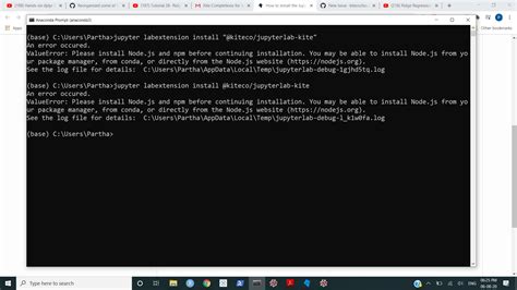 Jupyter Kite Integretion Not Working Issue Kiteco Issue Tracker Github