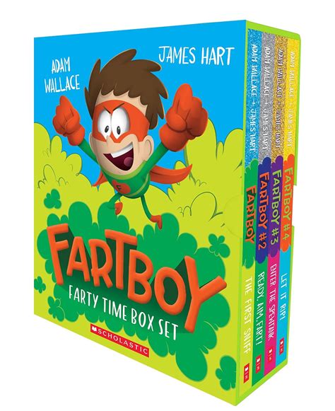 Fartboy Farty Time Box Set Adam Wallace James Hart 9781761125072