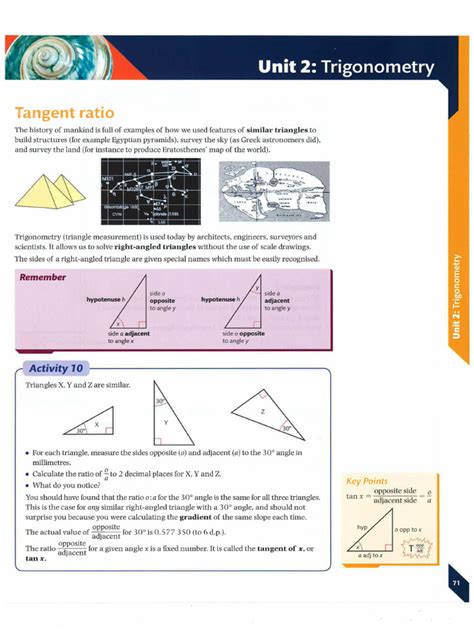 Edexcel Igcse Math Book B Trigonometry Unit 2 Pdf Triangle Area