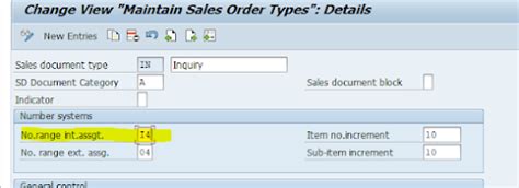 How To Create And Assign New Number Range In Sap For Order Delivery