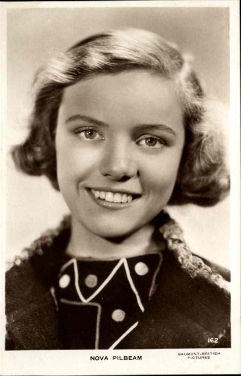 Vintage Rppc British Film And Stage Actress Nova Pilbeam Real Photo