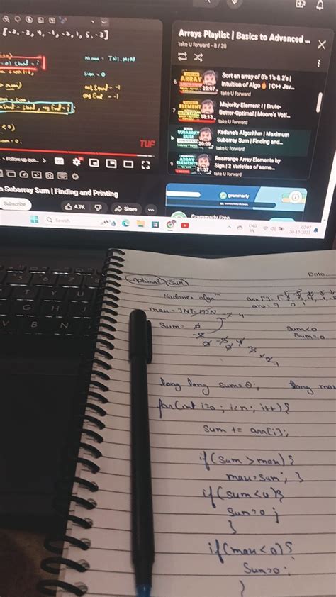 Aman Verma On Linkedin Dsa Algorithm Optimization Kadanesalgorithm