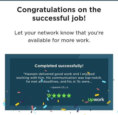 Hasnain Nawaz On Linkedin Very Happy On This Achievement Thanks Upwork On Providing Me This