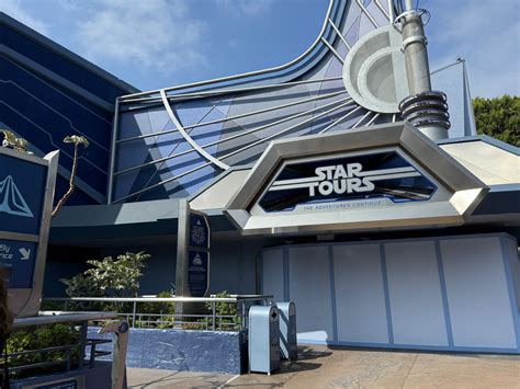 Star Tours At Disneyland Now Closed For 3 Month Refurbishment Blocked