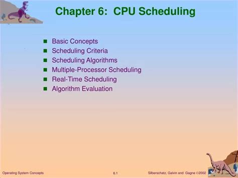 PPT Chapter 6 CPU Scheduling PowerPoint Presentation Free Download ID 4095596