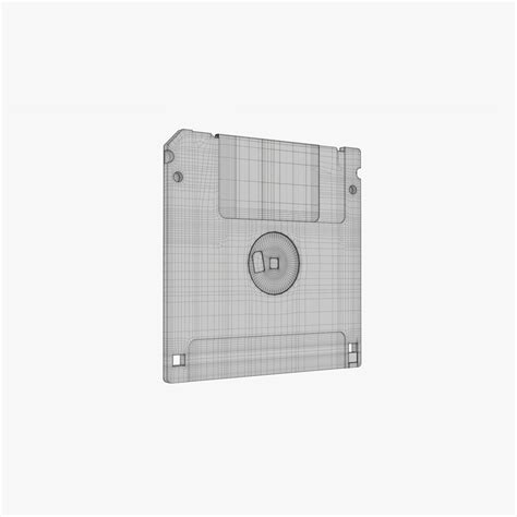 Floppy Disk 02 3d Model Download Computer Accessories On