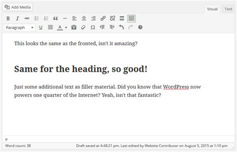 How To Customize The Wordpress Wysiwyg Editor