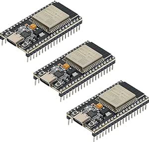 Amazon Com YEJMKJ 3pcs ESP WROOM 32 ESP32 ESP 32S Development Board Type C USB Module 2 4GHz