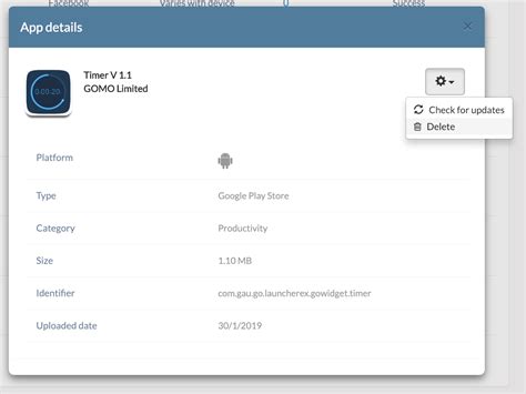 Delete App Confirmation Modal Unified Endpoint Management Community Hexnode Connect