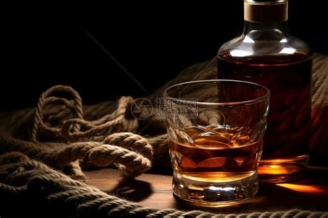 桌面上的威士忌酒高清图片下载 正版图片600306965 摄图网