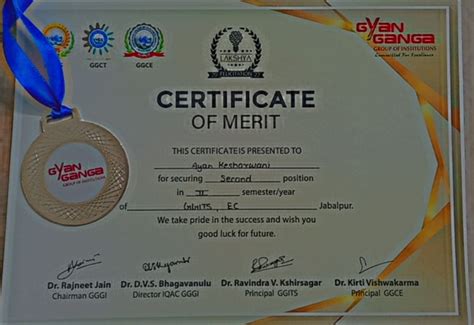 ayan kesharwani on linkedin hey connection happy to share that i got a certificate of merit for…