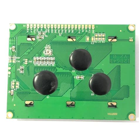 12864b v2 0 yellow color backlight lcd display module