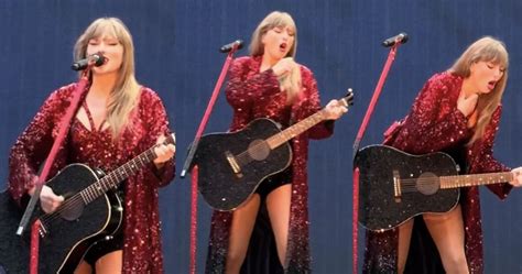 Oops Taylor Swift Chokes After Swallowing A Bug Mid Performance Watch Video Entertainment