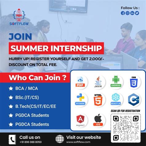 Softflew Technologies And Training Institute On Linkedin Summerinternship Itskills Softflew