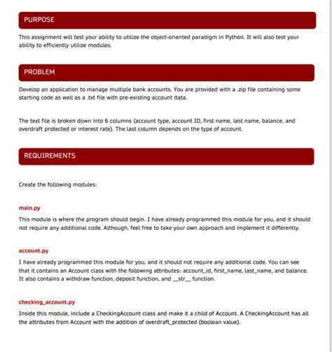 Purpose This Assignment Will Test Your Ability To