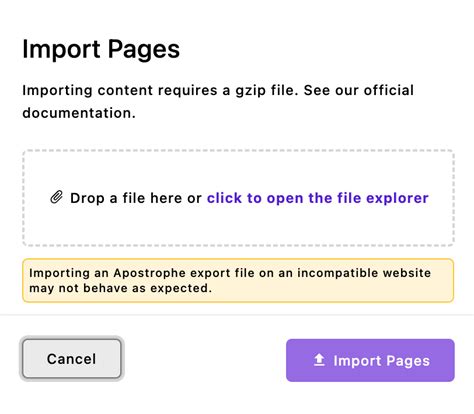 Import Export Apostrophecms Extension