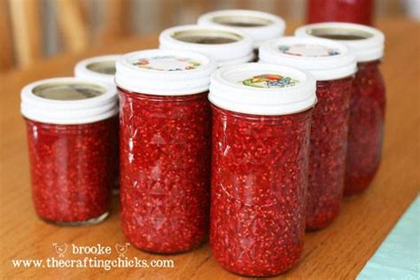 Homemade Raspberry Jam The Crafting Chicks