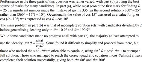 Trigonometric Equations Questions Revisely