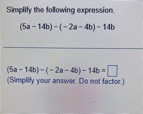 Solved Simplify The Following Chegg