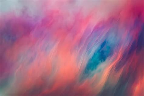 Premium Ai Image Abstract Background With Delicate Layers Of Translucent Colors Creating A