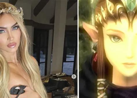 Megan Fox Sorprende A Los Fans Con Su Cosplay De Zelda Atomix