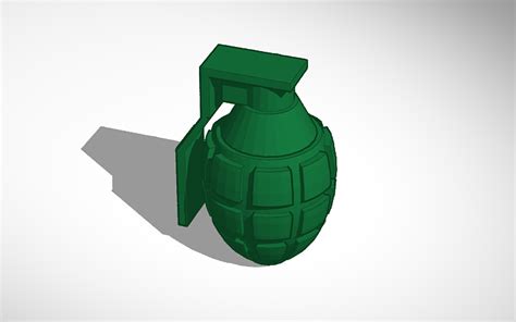 3d Design Grenade Tinkercad