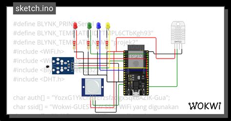 Projek Kelompok Wokwi ESP32 STM32 Arduino Simulator
