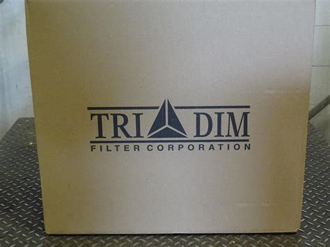 6 Tri Dim Filter Corporation Tri Pleat Filter 16x25x2 Es 40 Joseph Fazzio Incorporated