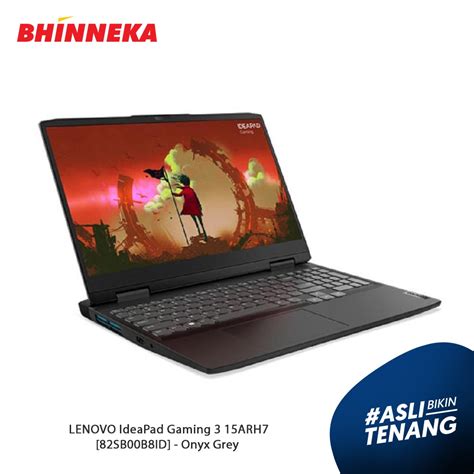 Jual Lenovo Ideapad Gaming Arh Sb B Id Onyx Grey Shopee Indonesia