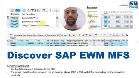 Discover Sap Ewm Mfs Mfs Node In The Warehouse Monitor