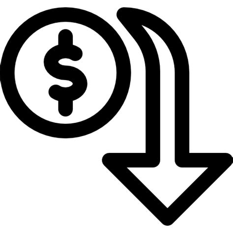 Devaluation Pixel Perfect Lineal Icon