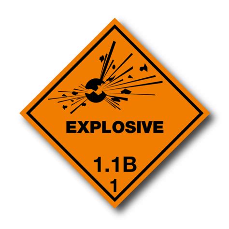 Explosive 1 1b Labels Labels Online