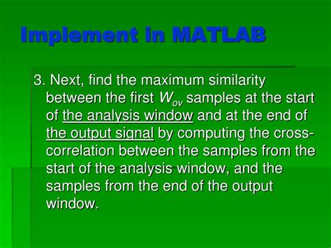 Ppt Time Scale Modification Of Speech Signal Powerpoint Presentation Id1583279