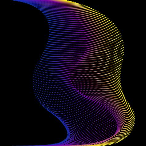 Abstract Polygonal Space On A Low Field Dark Background With Connecting