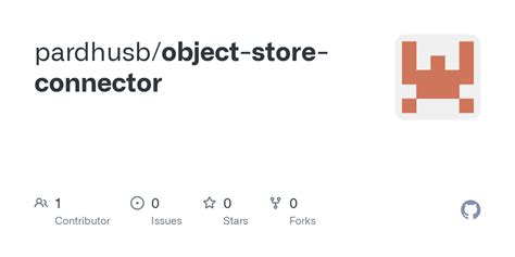 Github Pardhusbobject Store Connector