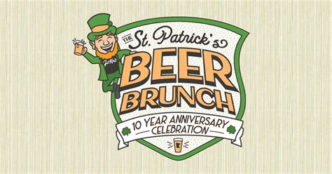 The St Patricks Beer Brunch Sat March 18 2023