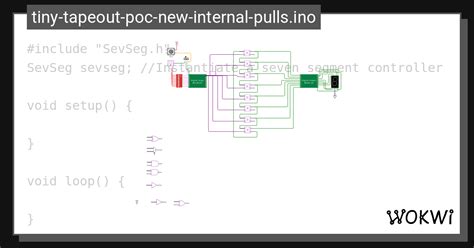 Tiny Tapeout Poc New Internal O Wokwi Esp32 Stm32 Arduino Simulator
