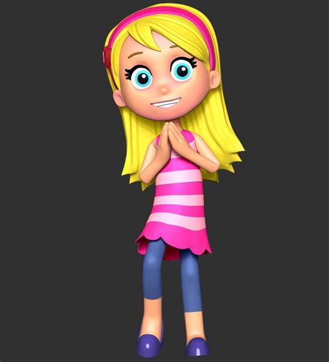 Katie Paw Patrol 3d Model By Lovemodel